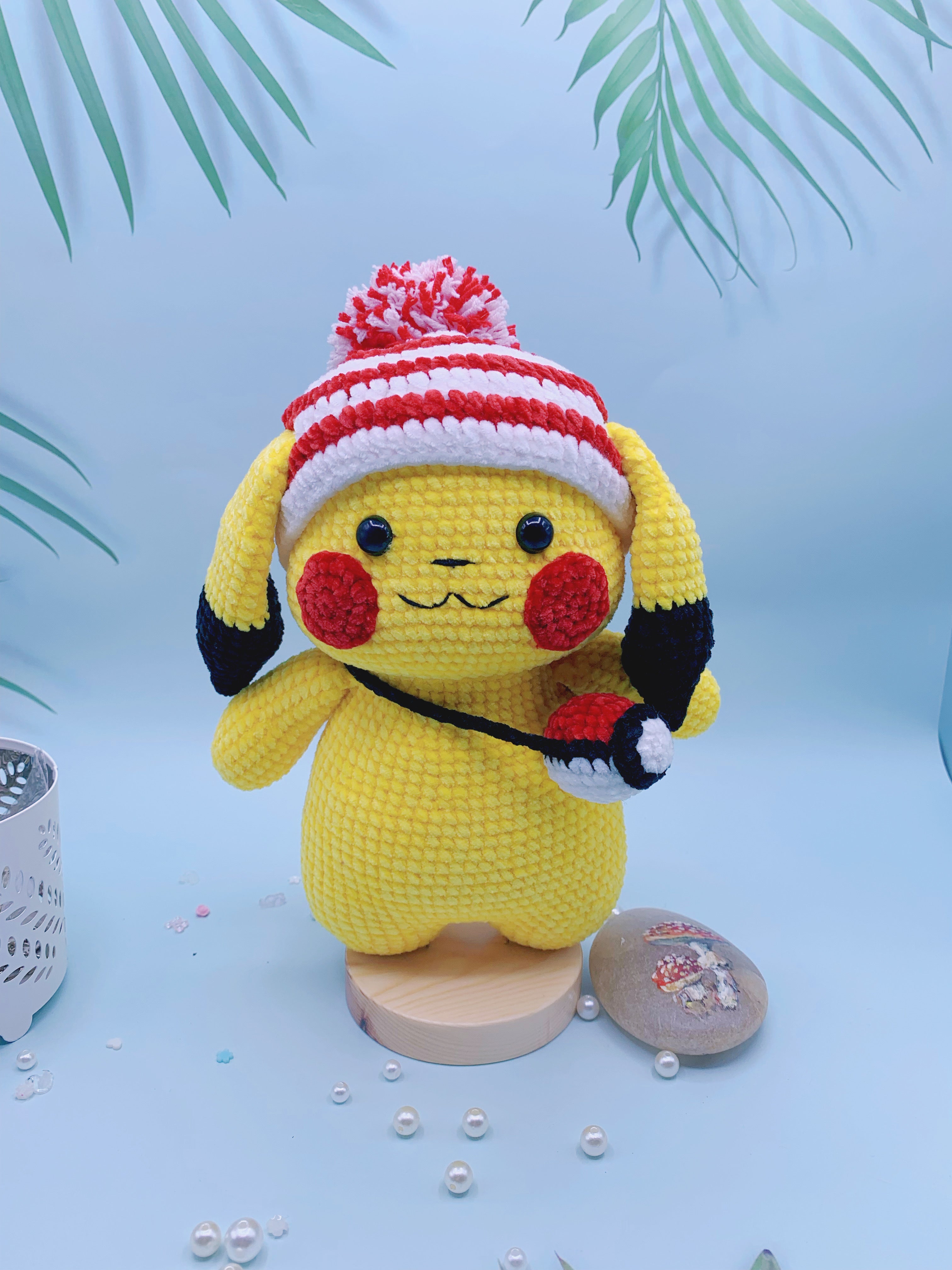 Handcrafted Pikachu Crochet: A Special Gift – Mrs Liu Handmade