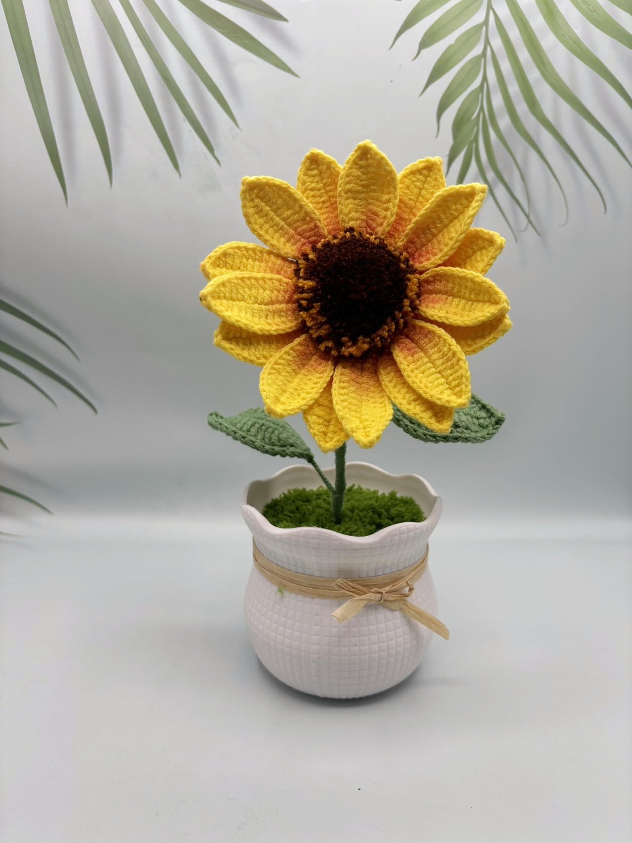 向日葵盆栽 – Mrs Liu Handmade